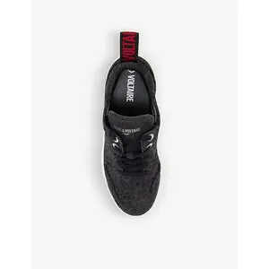 Zadig&Voltaire Blaze Leopard-print Leather Trainers