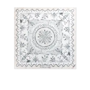 Sarah Flint Hidden Garden Scarf 90 Brown