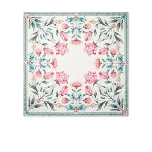 Sarah Flint Hidden Garden Scarf 90 Pink