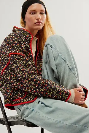 Free People Chloe Quilted Jacket