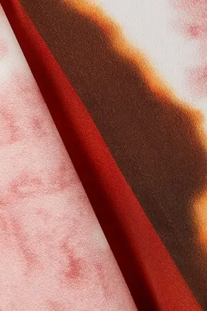 Altuzarra Kalliope Tie-dyed Satin Midi Skirt