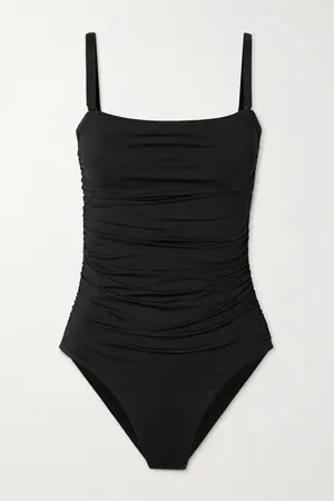 Bondi Born Net Sustain Raya Ruched Swimsuit
