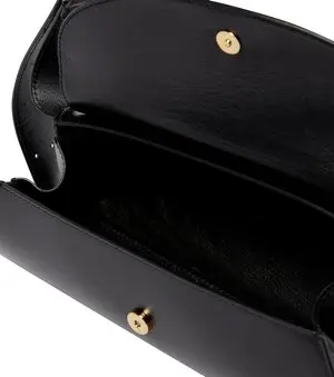JIL SANDER Cannolo Leather Shoulder Bag