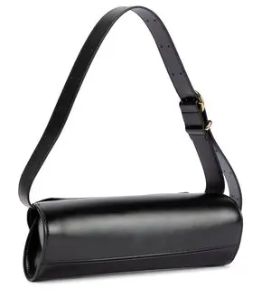 JIL SANDER Cannolo Leather Shoulder Bag