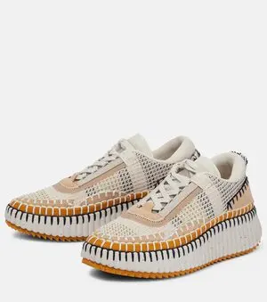 Chloé Nama Sneakers - Beige
