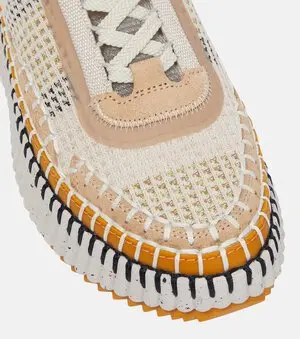Chloé Nama Sneakers - Beige