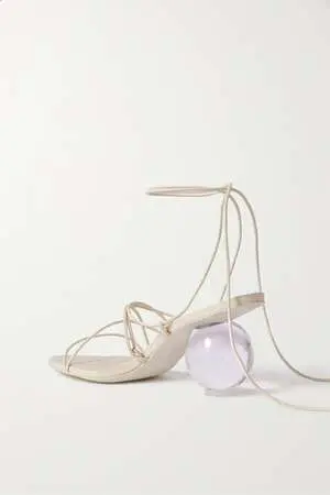 Cult Gaia Su Leather Sandals