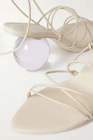 Cult Gaia Su Leather Sandals
