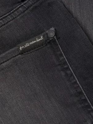 7 For All Mankind Slimmy Cotton-blend Tapered Jeans