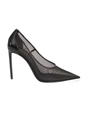 Saint Laurent Sihana Mesh Stiletto Pumps