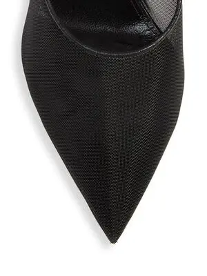 Saint Laurent Sihana Mesh Stiletto Pumps