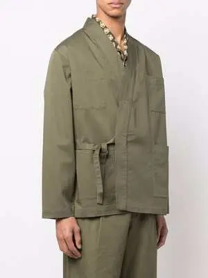 Universal Works Patch-pocket Worker Jacket - Green