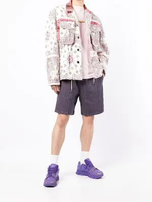 Sacai Paisley-print Shirt Jacket
