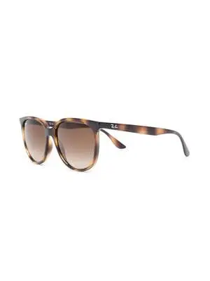 Ray-ban Tortoise Square-frame Sunglasses