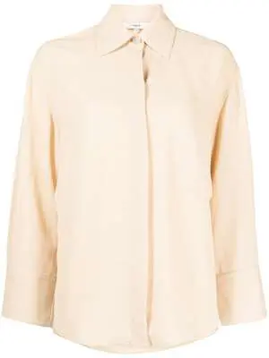 Vince Tie-fastened Long-sleeved Shirt