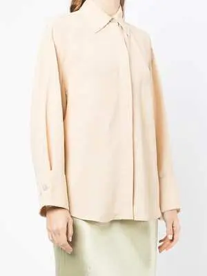 Vince Tie-fastened Long-sleeved Shirt