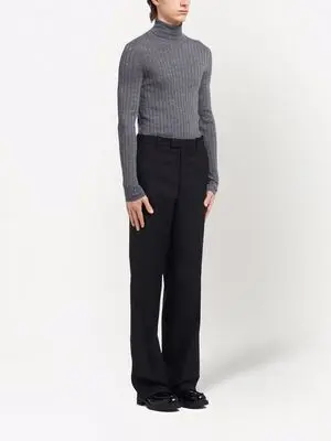 Prada Tailored Straight-leg Trousers - Black