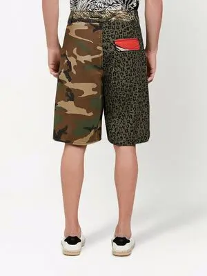 Palm Angels Multi-print Cargo Shorts