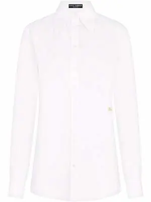 Dolce & Gabbana Dg-logo Poplin Shirt