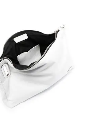 VIC MATIE Katrin Leather Clutch Bag