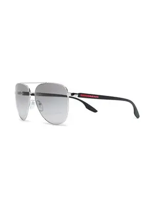 Prada Linea Rossa Pilot-frame Sunglasses