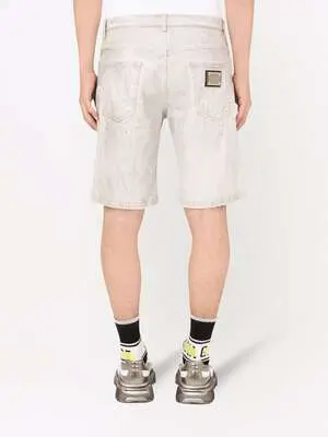 Dolce & Gabbana Distressed Denim Shorts