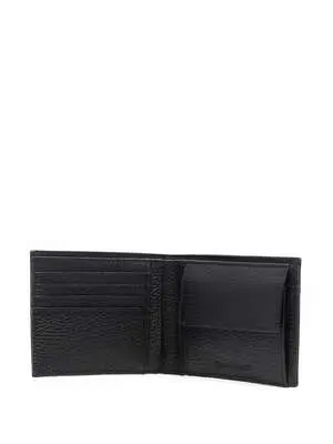 Emporio Armani Logo-embossed Leather Wallet
