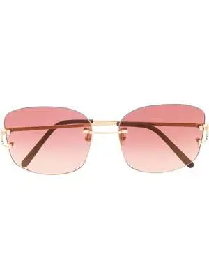 CARTIER Rimless Sunglasses - Gold