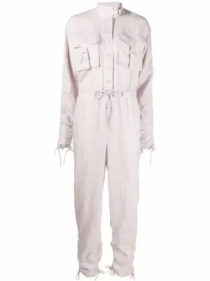 Zimmermann Utility Linen Jumpsuit