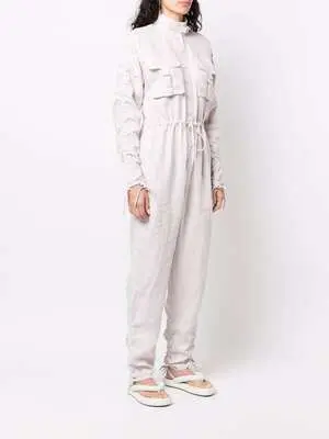 Zimmermann Utility Linen Jumpsuit