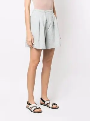 FORTE_FORTE Tweed High-waisted Shorts