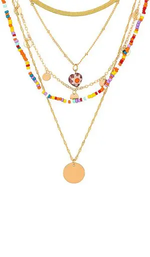 8 Other Reasons Beaded Layered Necklace