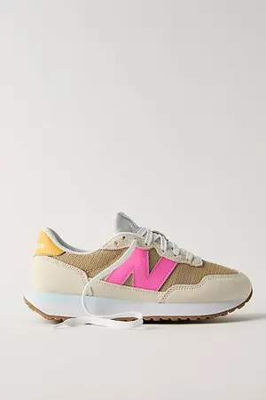 NEW BALANCE 237 Lace-up Sneakers - Beige