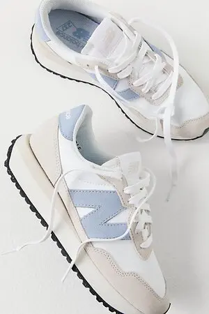 NEW BALANCE 237 Lace-Up Sneakers Slate / White