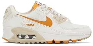 Nike Nike Off-White & Orange Air Max 90 SE Sneakers - Phantom/light Curry-