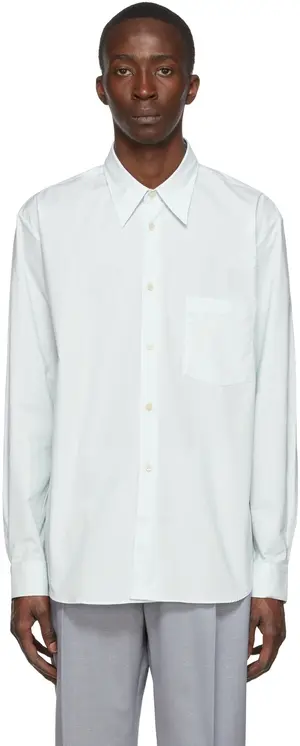 Acne Studios Acne Studios Blue Cotton Shirt - Light Blue
