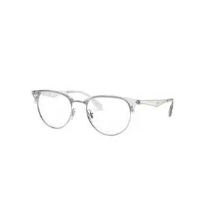 Ray-ban Clubmaster Eyeglasses - Silver
