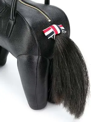 Thom Browne Horse Shaped Leather Bag