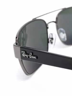 Ray-ban Rectangle-frame Sunglasses - Black