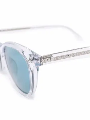 Oliver Spencer Desmon Wayfarer Sunglasses - White