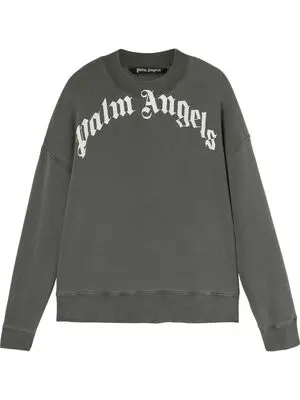 Men's Palm Angels Green Hoodie Sweatshirts Hoodies