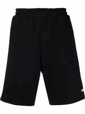 DIESEL® Logo Patch Track Shorts