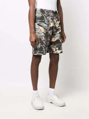 Heron Preston Camouflage-print Track Short