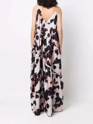 DEL CORE Ruffle-detail Jumpsuit