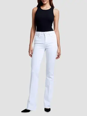 L'Agence Ruth High-waisted Straight Jeans