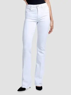 L'Agence Ruth High-waisted Straight Jeans