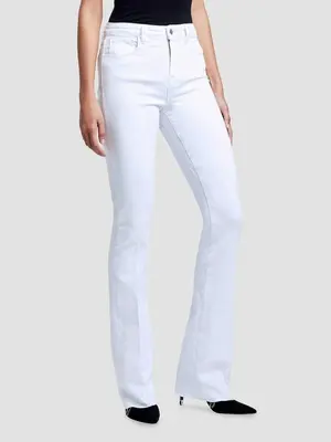 L'Agence Ruth High-waisted Straight Jeans