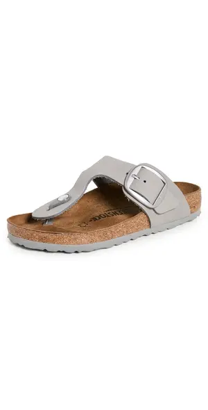 BIRKENSTOCK Birkenstock Gizeh Big Buckle Sandals Dove Gray