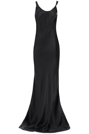 ANN DEMEULEMEESTER ANN DEMEULEMEESTER ISABEL OPEN BACK DRESS - Black