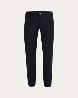 Giorgio Armani Wool Five-pocket Pants - Black